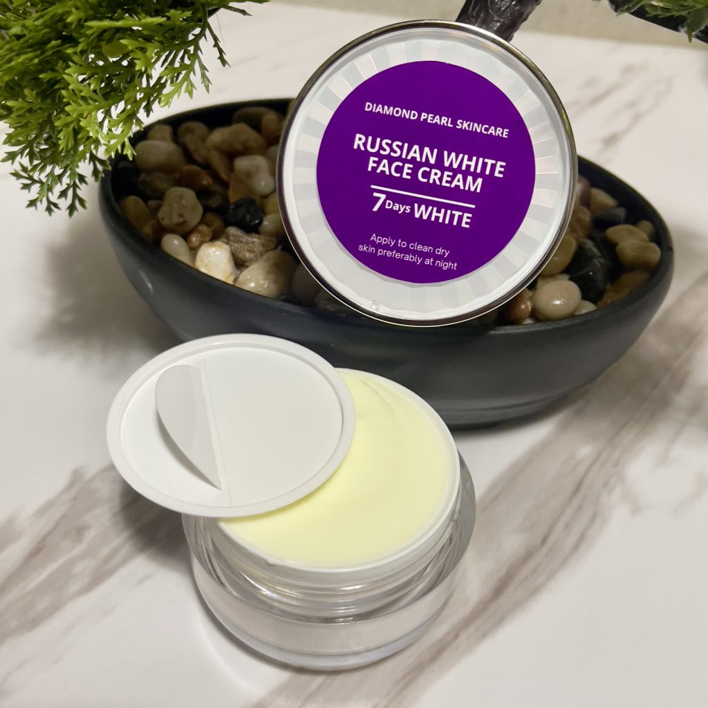 Russian White Face Cream(7 days) – DIAMOND PEARL
